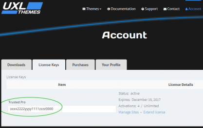 Documentation - UXL Themes